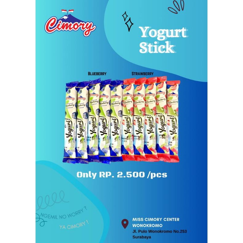 Jual Cimory Yogurt Stick 1 box isi 25pcs | Shopee Indonesia
