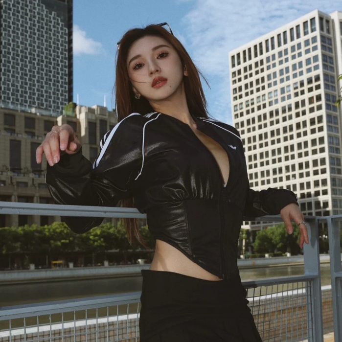 Jual Adidas Original SST Faux Leather Track Jacket Bomber ORIGINAL 100% ...