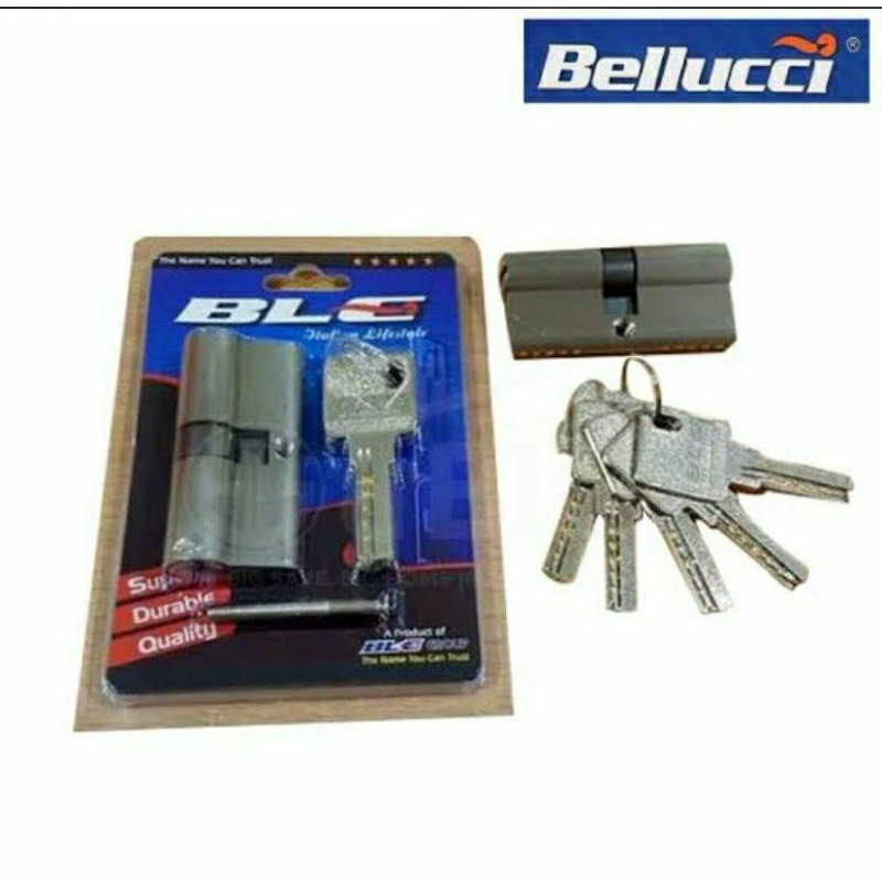 Jual Cylinder Bellucci 65mm COMP / Silinder Bellucci Besar / Kunci Pintu Bellucci / Anak Kunci ...