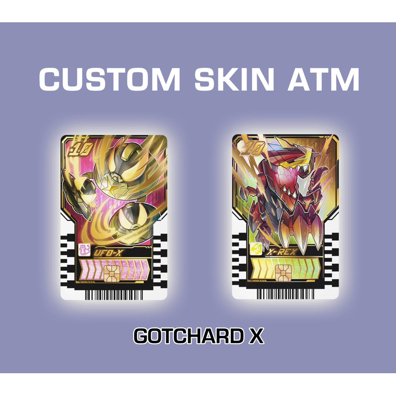 Jual Custom Skin Card ATM Kamen Rider Gotchard X | Shopee Indonesia