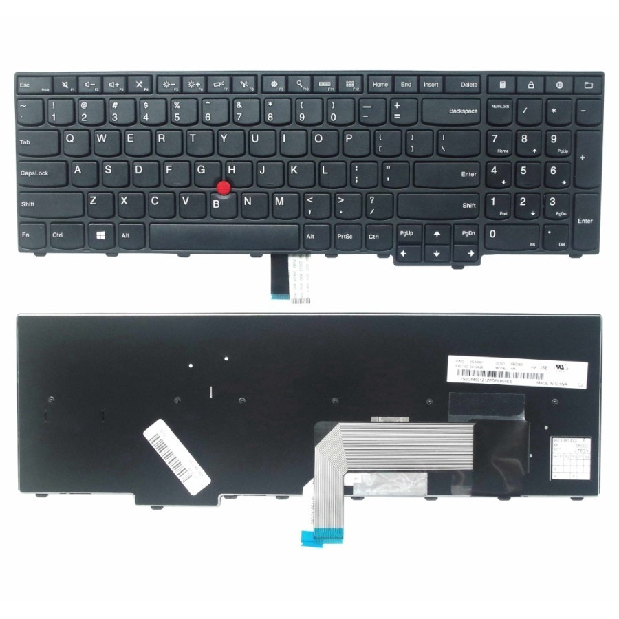 Lenovo ThinkPad Keyboard Used – Compatible With Edge E531, E540, L540 ...