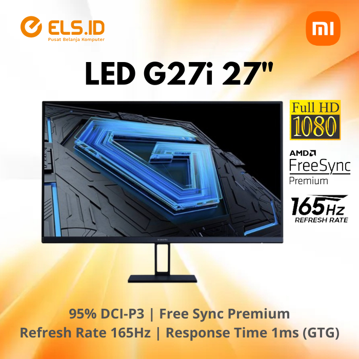 Jual Xiaomi G27i Gaming Monitor 27" FHD 165Hz FreeSync™ Premium ...