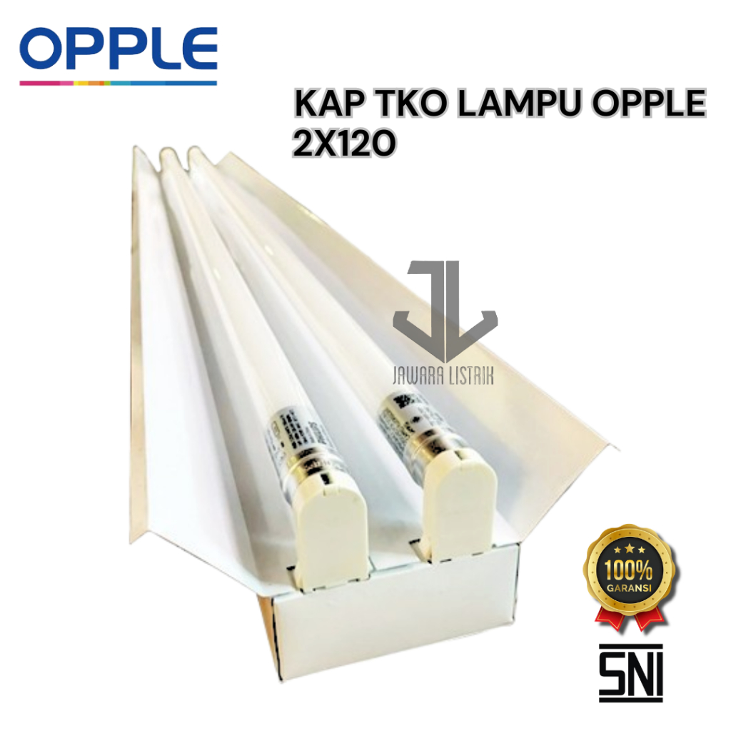 Jual OPPLE KAP LAMPU TKO 2X120 120CM KOMPLIT, OPPLE KAP TKO TL 2X36 ...