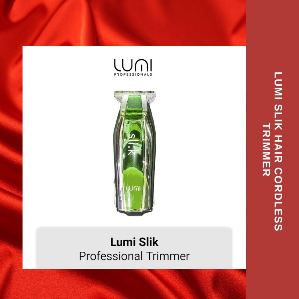 Jual Lumi Professional Slik Hair Cordless Trimmer 100%Original - Alat ...