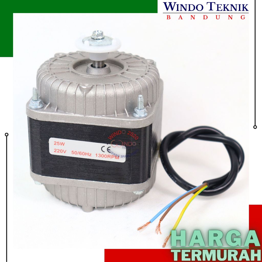 Jual FAN CONDENSOR 25 WATT | MOTOR DINAMO KIPAS FAN KONDENSOR 25 WATT ...