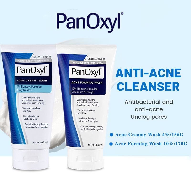 Jual PanOxyl Acne Foaming Lotion Cleanser 156g / Benzoyl Peroxide 10% ...