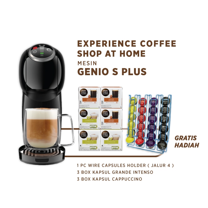 Jual Mesin Kopi NDG Nescafe Dolce Gusto Genio S Plus | Shopee Indonesia