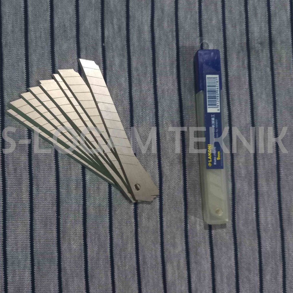 Jual Isi Refill Pisau Cutter Kecil 9 mm Blades Lakoni Pro LKN Pro Jetjo ...