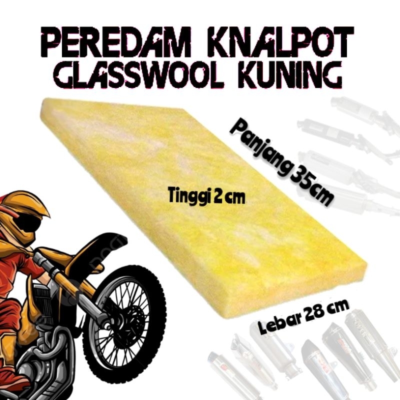Jual Glasswool Gasbul Glaswol Gesbul Gaswoll Gespul Kuning Ukuran Jumbo ...