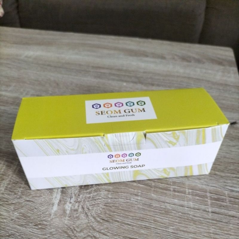 Jual SEOM GUM sabun viral original 100% bpom,isi 13 pcs dengan dus ...