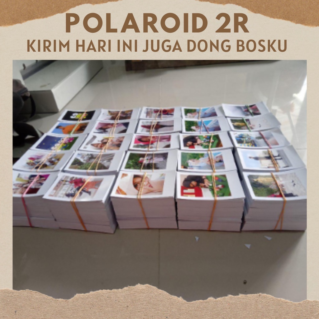Jual PAKET CETAK 100 FOTO CUCI FOTO POLAROID 2R SEHARI JADI | Shopee ...