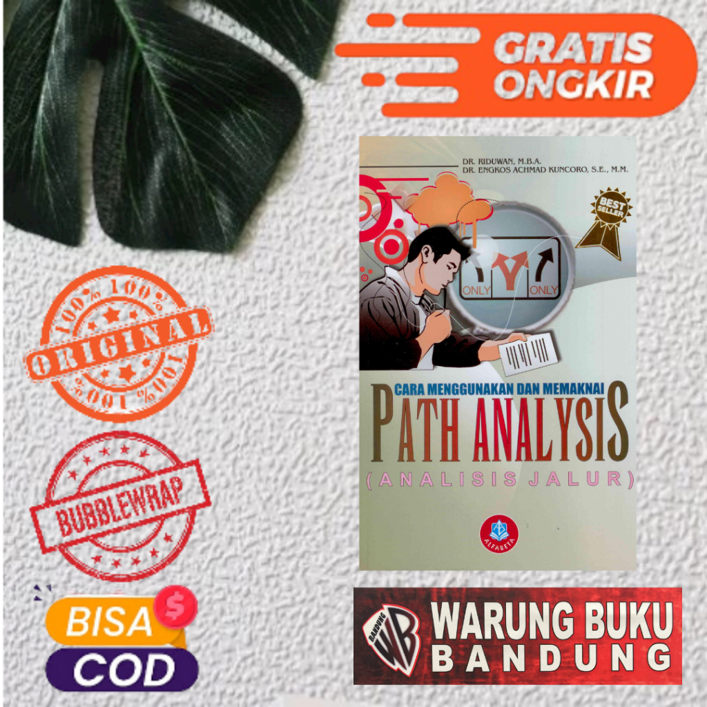 Jual Buku Path Analysis Analisis Jalur - Dr. Riduwan M.B.A | Shopee ...