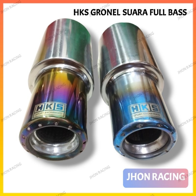 Jual Knalpot mobil hks gronel suara full bas adem cocok buat harian ...