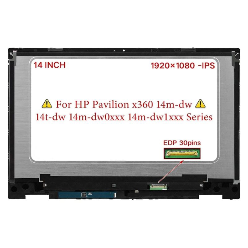 Jual LAYAR SENTUH DIGITIZER LCD LED KACA TOUCH LAPTOP HP Pavilion X360 ...