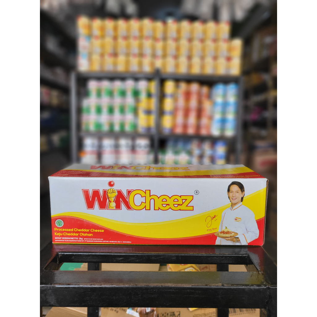 Jual Cheese Cheddar Keju Olahan Wincheez (2 kg) | Shopee Indonesia