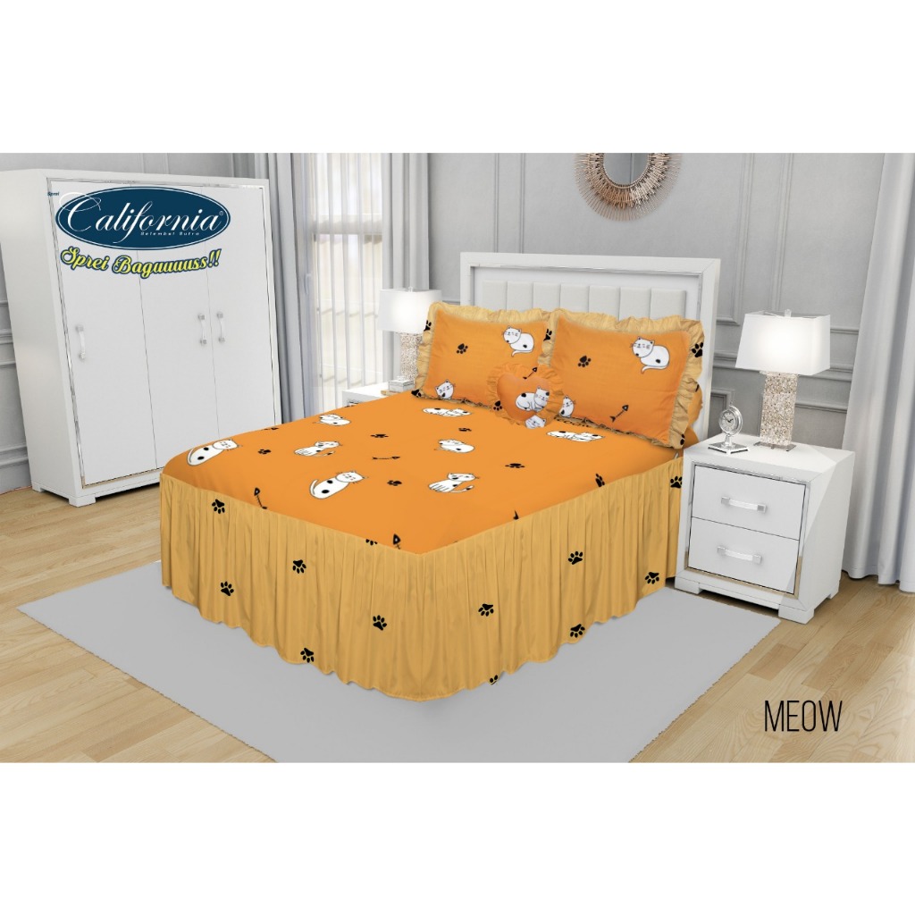 Jual California - Sprei RUMBAI King (180x200) SUPER Terlaris pilihan A ...