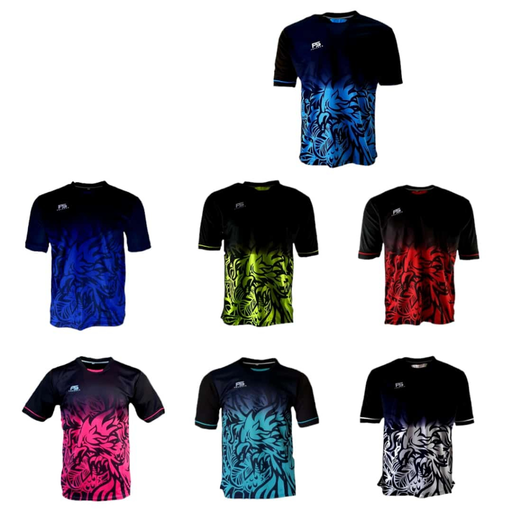 Jual Frasser Kaos Jersey Dry Fit Bulutangkis Badminton Tenis Pingpong Running Lari Jogging Pria ...