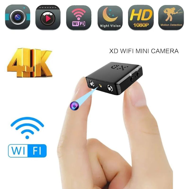 Jual CCTV Pengintai XD Smallest Camera 1080P Wireless Night Vision ...