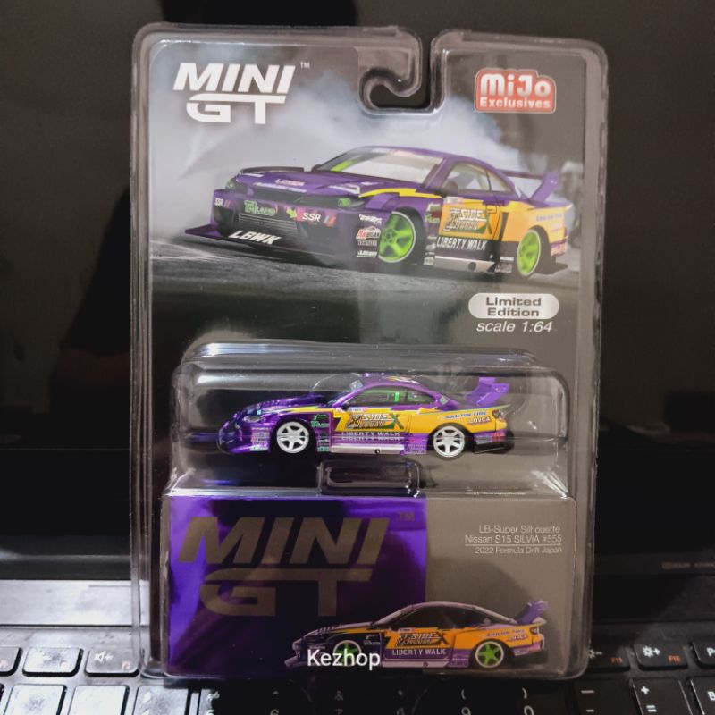 Jual MINI GT 576 CHASE LB-SUPER SILHOUETTE NISSAN S15 SILVIA FORMULA ...
