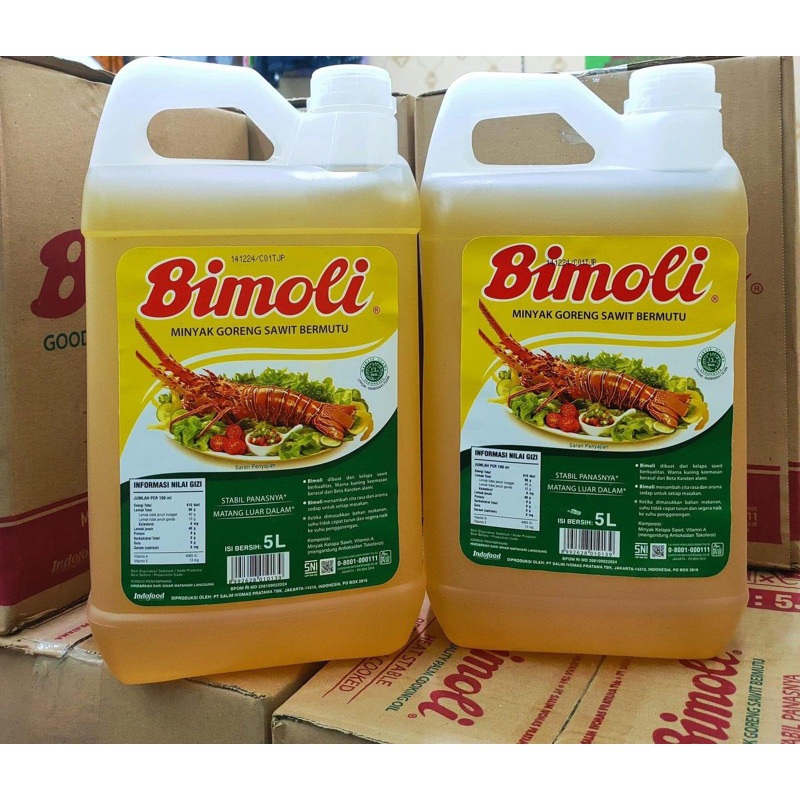 Jual BIMOLI MINYAK GORENG PREMIUM 5L | Shopee Indonesia