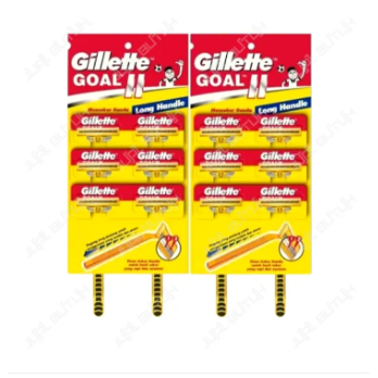 Jual Alat Cukur Gillette Goal II -Gillette Goal 2 Ecer 12 Pcs | Shopee ...