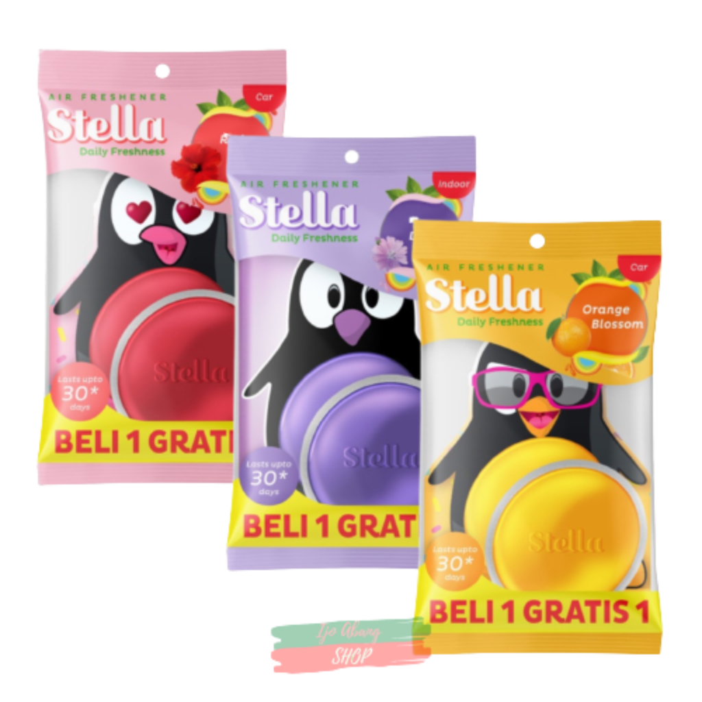 Jual Stella Daily Freshness Pengharum Mobil Gantung / Parfum Mobil ...