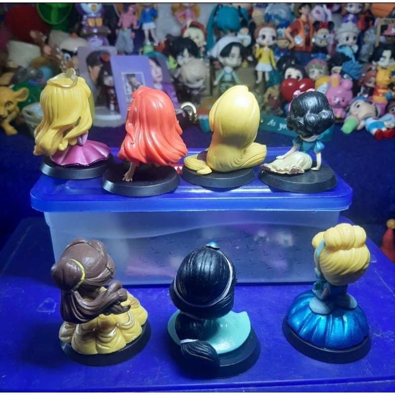 Jual Mainan princess disney chibi . Princess jasmine , putri salju ...