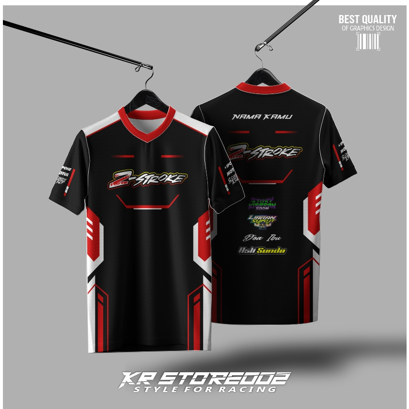 Jual Jersey Racing 2stroke Custom Full Printing Satuan/Lusinan | Shopee ...