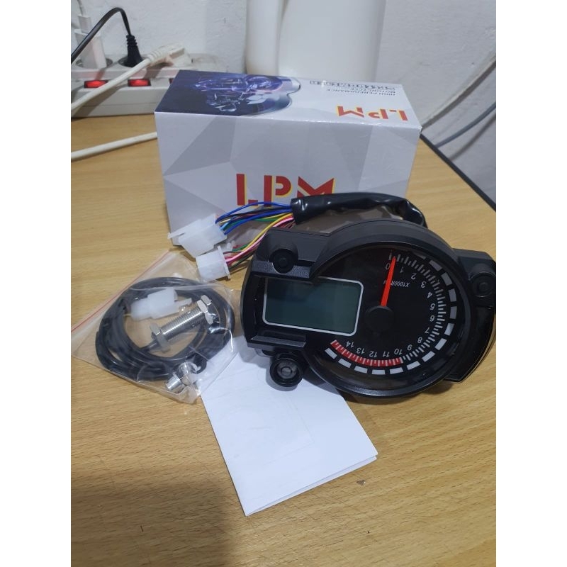 Jual Spedometer digital model rx2n koso layar hitam LPM | Shopee Indonesia