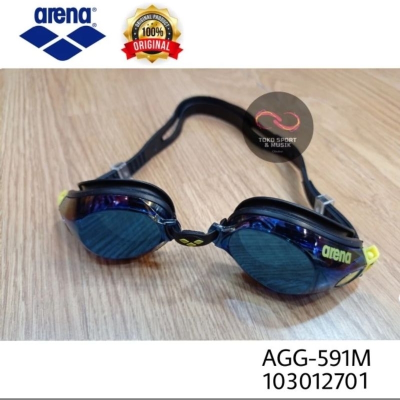 Jual Kacamata Renang Arena Agg-591M | Shopee Indonesia