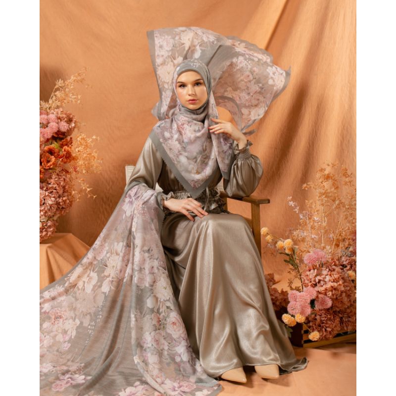 Jual KARIMAKE - Langgam Scarf - Hijab Voal Segi Empat | Shopee Indonesia