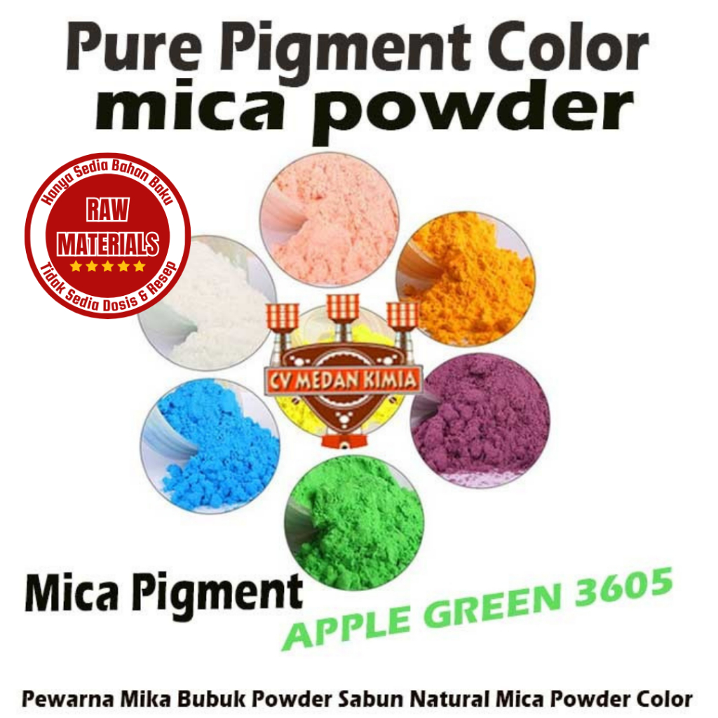 Jual Mika Warna Serbuk Bubuk Mica Powder 1gr Pure Pearl Pigment Color ...