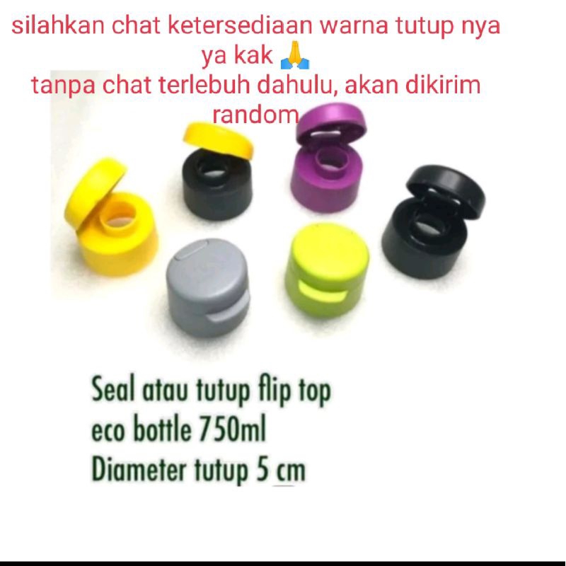 Jual eco men black tupperware eco man bottle tutup botol eco men 750ml ...