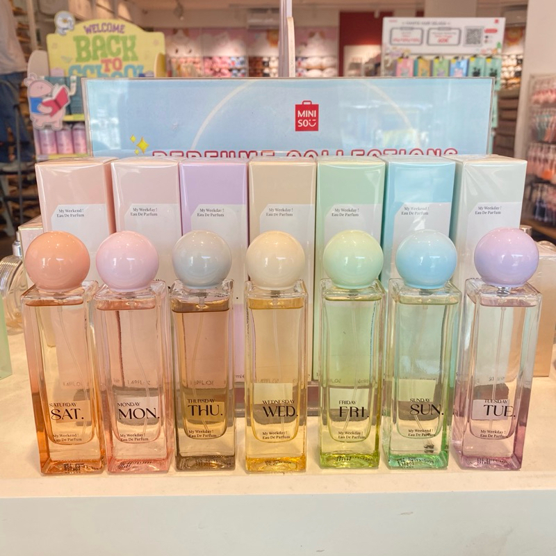 Jual My Weekend Eau De Parfum Miniso 50ml / Parfume Unisex miniso ...