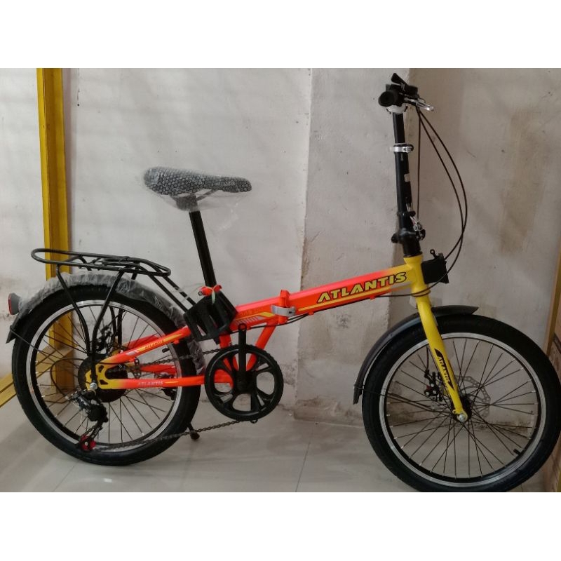 Jual Sepeda Lipat 20 inch ATLANTIS ( GIGI 7 SPEED DAN REM CAKRAM ...