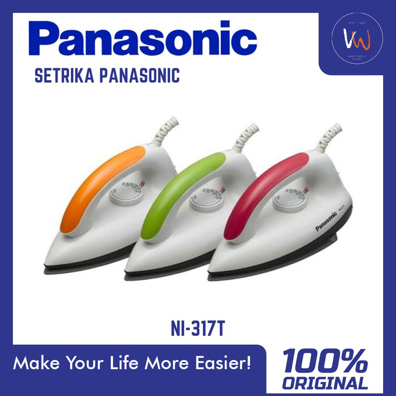 Jual Setrika Panasonic NI-317T / Setrika Panasonic / Setrika Baju ...