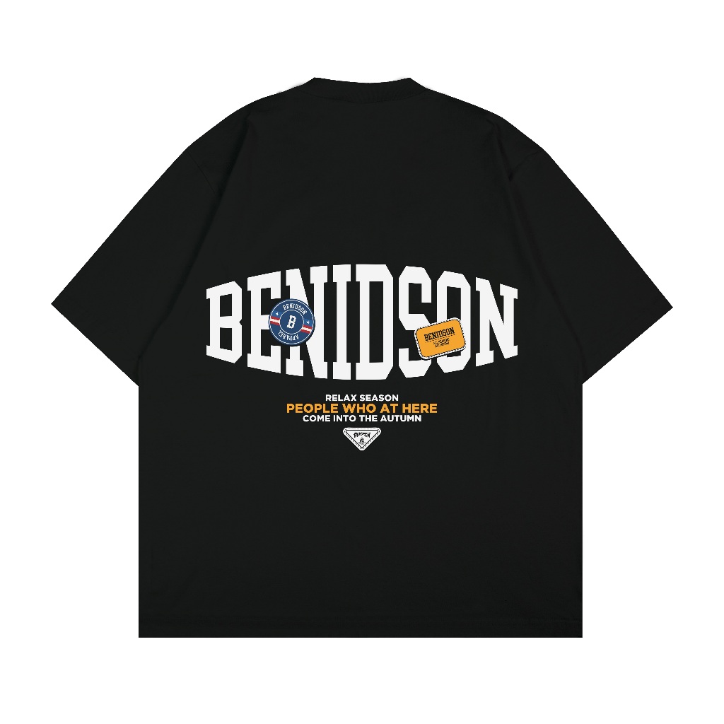 Jual Benidson Oversized Tshirt Kaos Fake Emblem | Shopee Indonesia