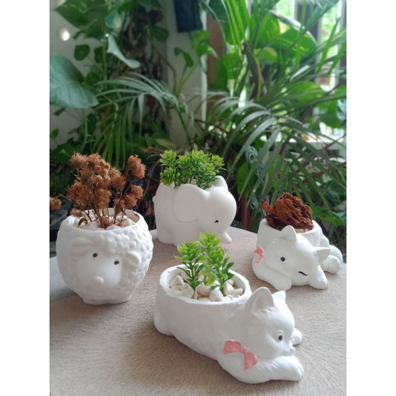 Jual Vas bunga/vas karakter/vas unik/vas estetik/vas lucu | Shopee ...