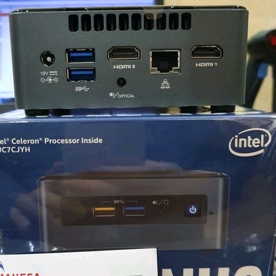 Jual MINIPC INTEL NUC 7CJYH | SSD 120GB | RAM 8GB DDR4 2666MHZ | NUC7CJYH | Shopee Indonesia