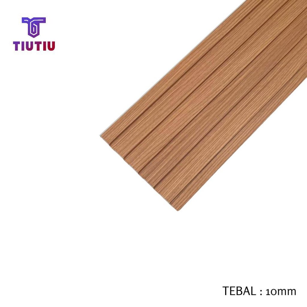 Jual WPC Wallpanel KAYU SERAT TERANG 3 meter 300cm x 15,5 cm x 1cm ...