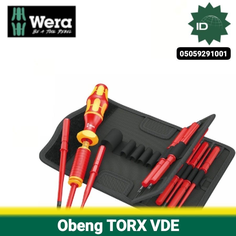 Jual Obeng Torsi VDE Set 05059291001 Torque Wera 1.2-3.0 Nm Extra Slim ...