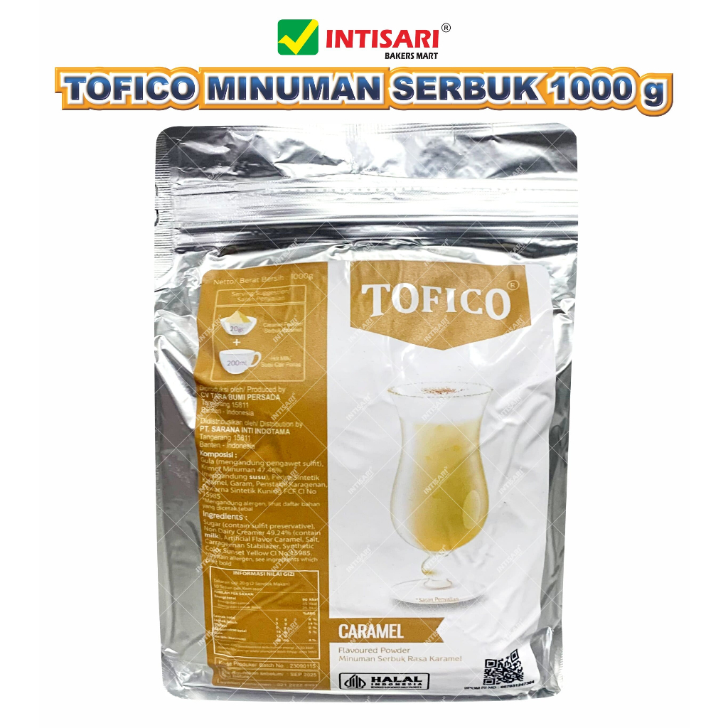 Jual TOFICO POWDER SERBUK MINUMAN 1000 G | Shopee Indonesia