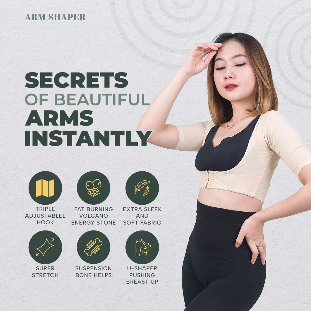 Jual FITSHAPER | Korset Pengecil Lengan | Arm Shaper - Nude (1 Pcs ...