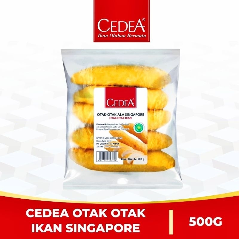 Jual CEDEA Otak - Otak ala Singapore Frozen Food Cedea Frozen Food ...