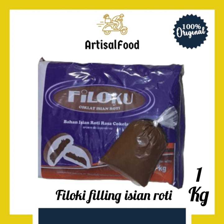 Jual Filoku Dark Coklat Filling 1 Kg isian roti | Shopee Indonesia