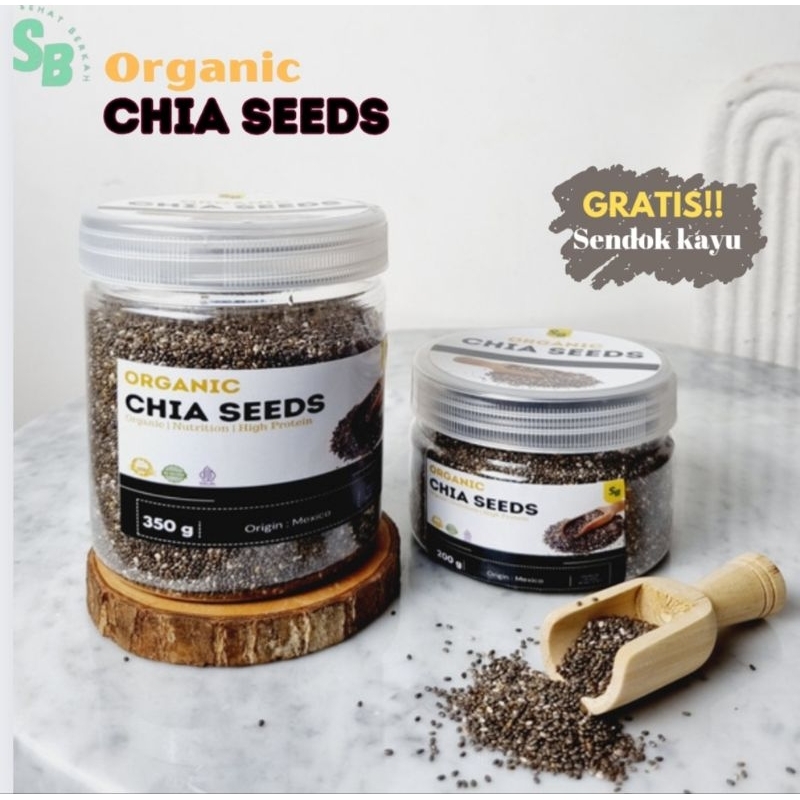 Jual Chiaseed Chia Seed Mexico Organik 350 g | Shopee Indonesia