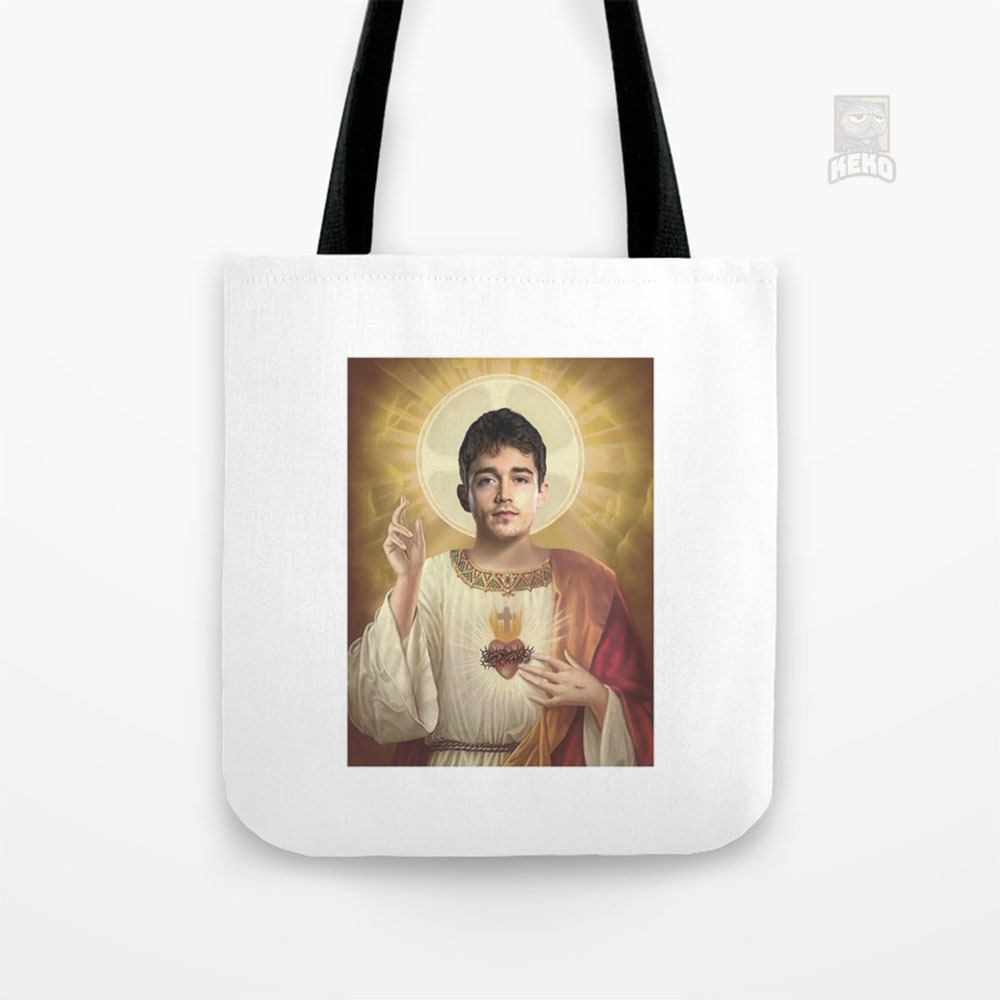 Jual Tote Bag Kanvas Charles Leclerc jesus | Shopee Indonesia