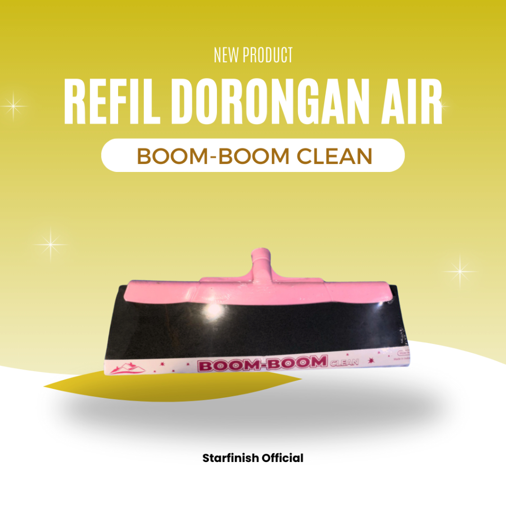 Jual Refill Dorongan Air BOOM BOOM CLEAN | Refil Wiper Lantai ...
