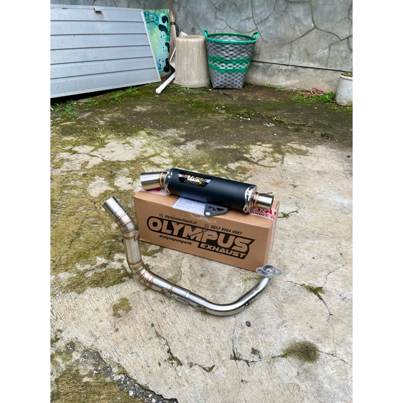 Jual Knalpot olympus beat anti gasruk | Shopee Indonesia