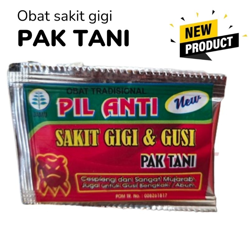 Jual OBAT SAKIT GIGI MANJUR LANGSUNG TERASA MERK PAK TANI | Shopee ...